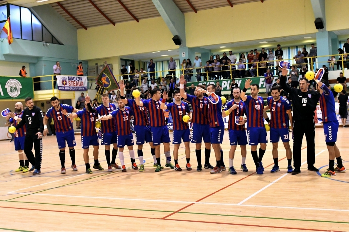 Handbal: Steaua Bucuresti - Tatran Presov, 26-25(12-16) - Steaua Liberă