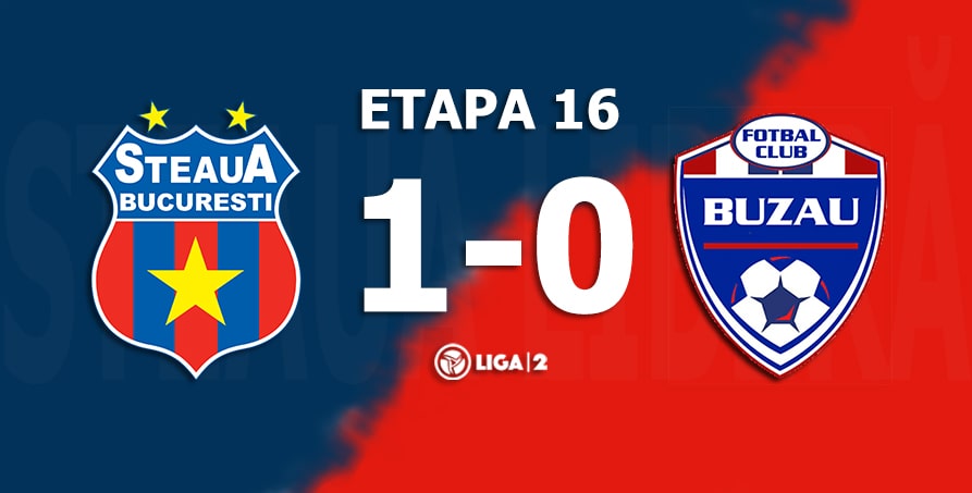 Steaua București - FC Buzău, 1-0 (1-0) - Steaua Liberă